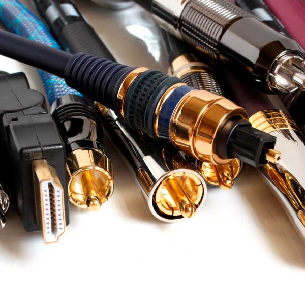 AV kabler → Udlejning af Audio / Visuel